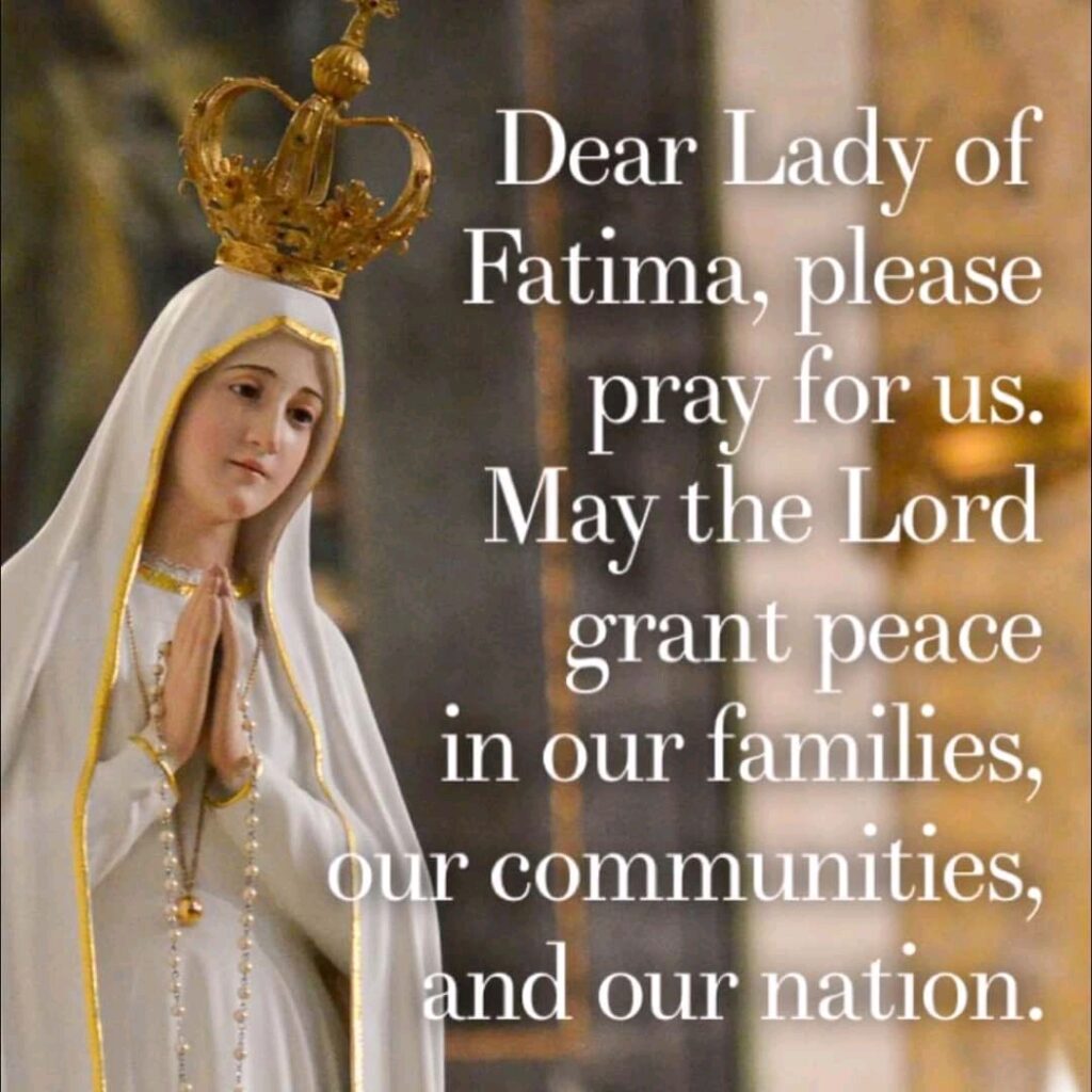 Life of a Saint: Fatima – Holy Cross Nicosia